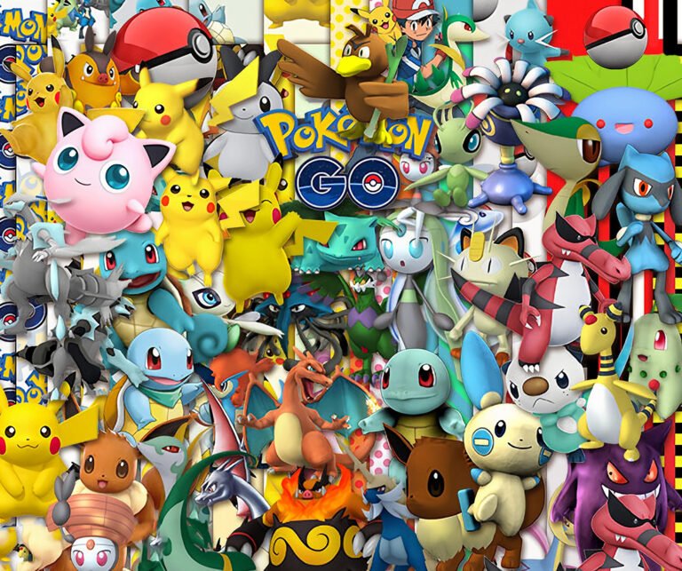 Pokémon GO PNG Clipart Bundle | Digital Character Collection - ArtVax