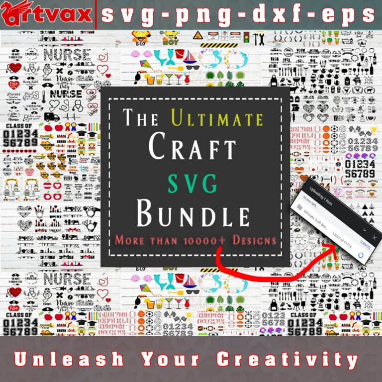 Ultimate SVG Crafting Bundle, Big SVG Bundle, Svg Files for Cricut ...